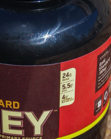 Мини банка whey для протеина. Портативный контейнер.