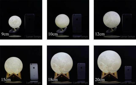 3 D Moon Lamp. Оригинал совга эсдалик учун. Доставка бепул шахар ичида