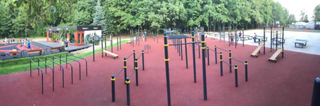 Строительство спортивных площадок, workout по всему Узбекистану