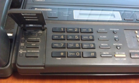 Факс Panasonic KX-F130. (Made in Japan)