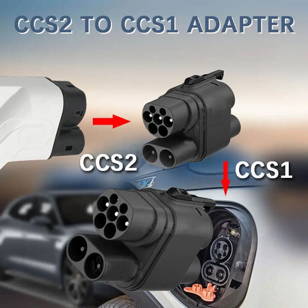 Адаптер переходник ccs2 на ccs1 kia bongi ioniq bolt