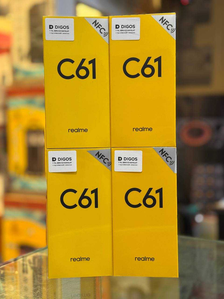 Realme C61 8/256 Gb (Karopka Dakument +Dostavka) New - 2024!