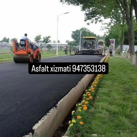 Asfalt xizmati kafolati bilan