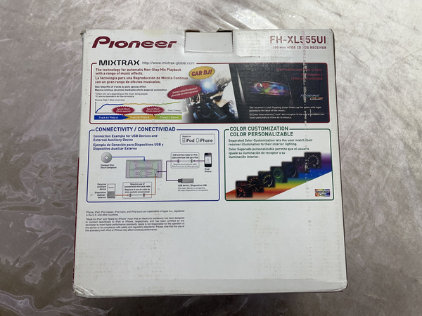 Продается автомагнитола Pioneer FH-XL555UI в отличном состоянии новая
