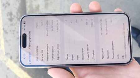 Tiniq iphone15promax sotiladi