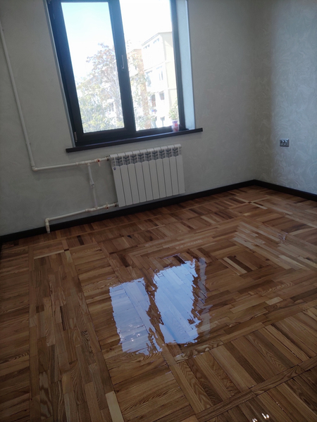 Шлифовка паркет пол