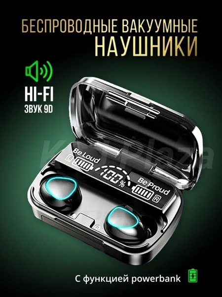 M10 simsiz naushnik - powerbankli naushnik