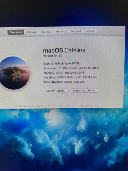 iMac intel core-i7-4770s/16GB RAM/ 256GB SSD/ Nvidia GT 750M