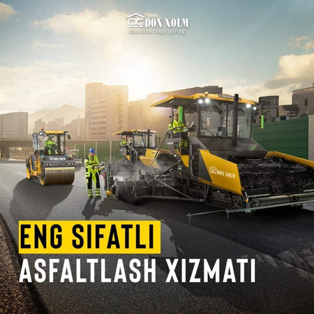 Асфалт /asfalt / Aspalt yotqizish xizmati Toshkent