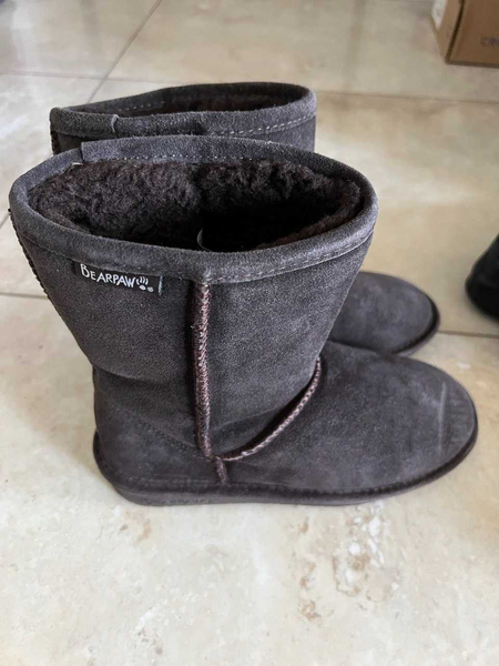 Замшевые водонепроницаемые сапоги от Bearpaw (США)