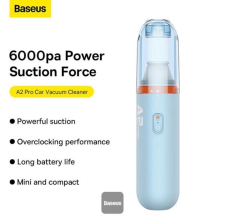 Автомобильный пылесос Baseus A2 Pro Vacuum (85w)