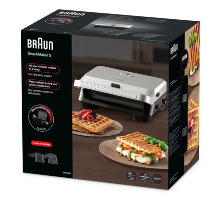 Электрогриль для сендвичей Braun SM5006/ elektrogrill