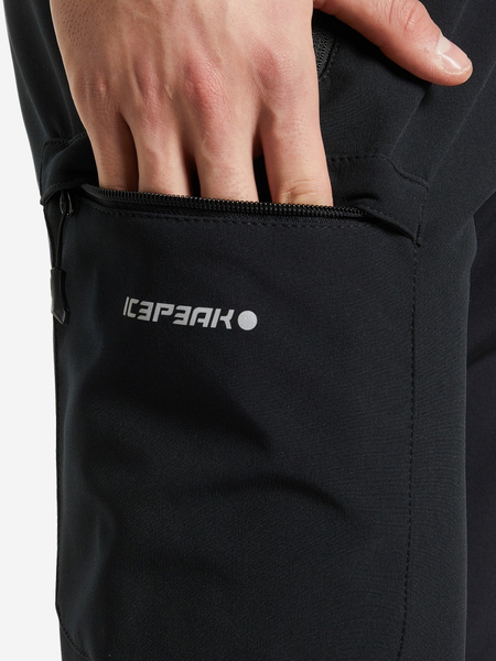 IcePeak (Финляндия) Практичные мужские брюки  из материала софтшелл