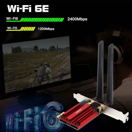 WiFi 6E PCI-E 5374 Мбит/с