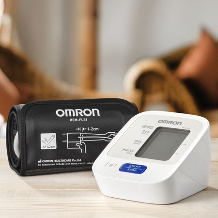 Тонометр Omron M2 Comfort с адаптером