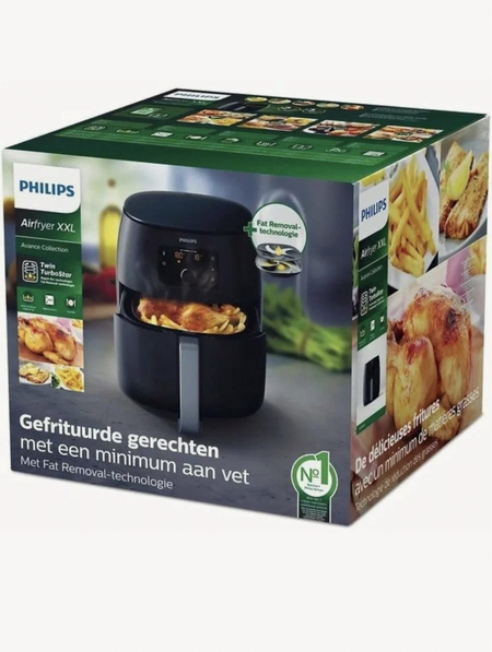 Аэрофритюрница Philips HD9650/90 Airfryer XXL, 7,3 л, 5 программ
