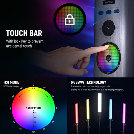 Neewer Bh30S rgb stick | Ргб палка | light stick | nanlite | godox