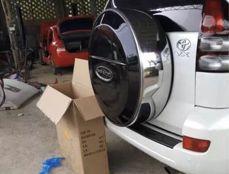 Крышка от запасного колеса Toyota Prado