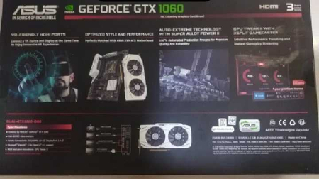 Asus Gtx 1060 6gb 192bit