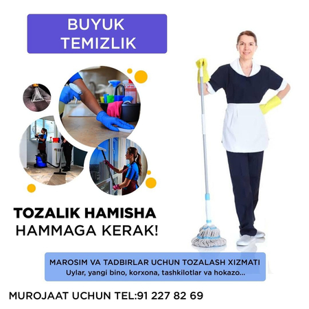 Qarshi uy tozalash xizmati