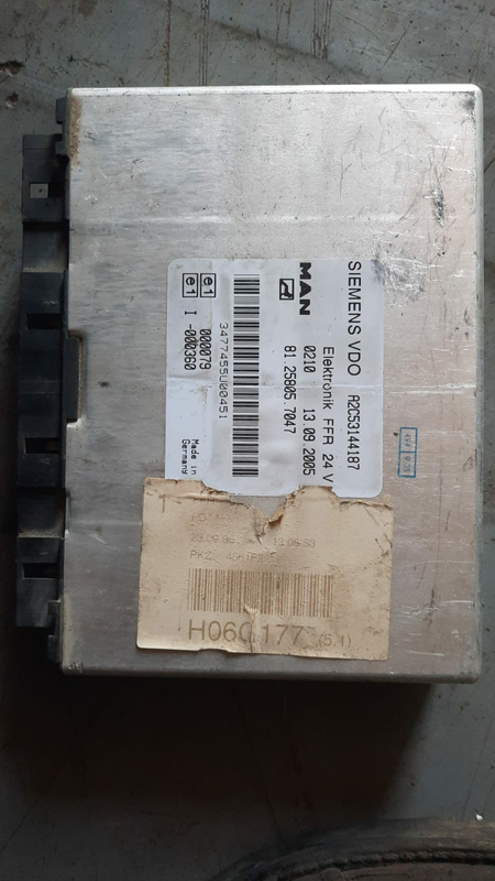 Man TGA TGX Kamputerlari tamiri va Sotish