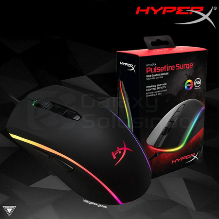 СКИДКА! Hyperx Pulsefire Surge RGB/PIXART 3389,DPI 16K  мышка/мышь