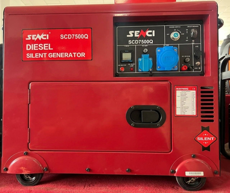 Dizelniy generator SENCI CAMEO divijok, 6KWT, дизельный генератор движ