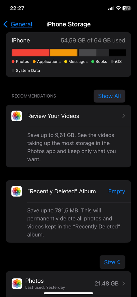 Iphone Xr 64 GB, Yellow