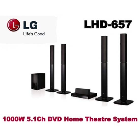 Характеристики Домашний кинотеатр LG LHD657