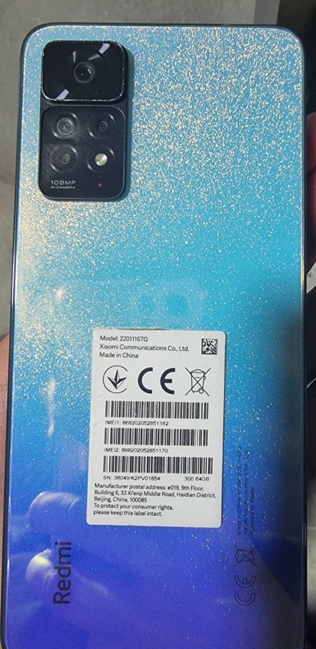 Redmi note 11 pro