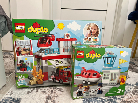 Lego duplo Пожарная станция и вертолет, Аэропорт