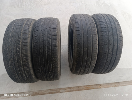 Шины 195/65 R15 - 2 шт Continental, 2 шт Kumho, в хорошем состоянии\\\
