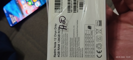 Redmi note 12 (4/128gb)