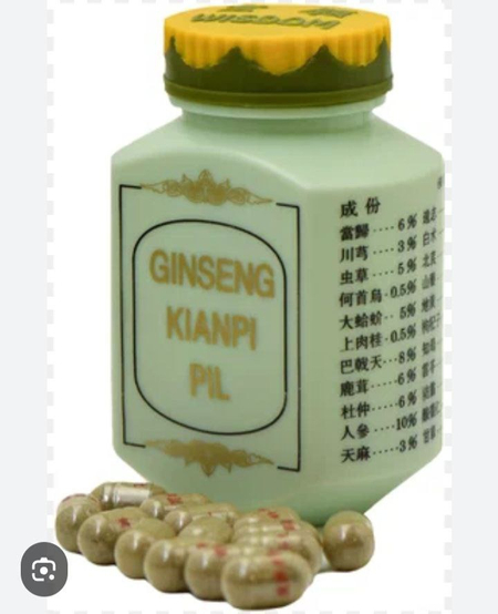 Ginseng kianpi pil arginal