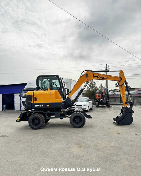 Мини экскаватор HONDA HW65X аналог HYUNDAI HW60