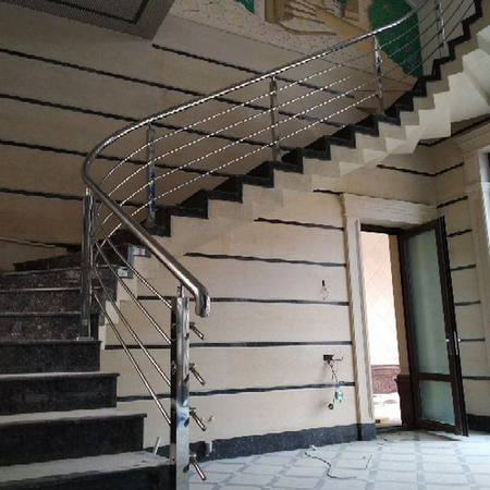 Изготовление и установка перила из нержавейки любые сложности