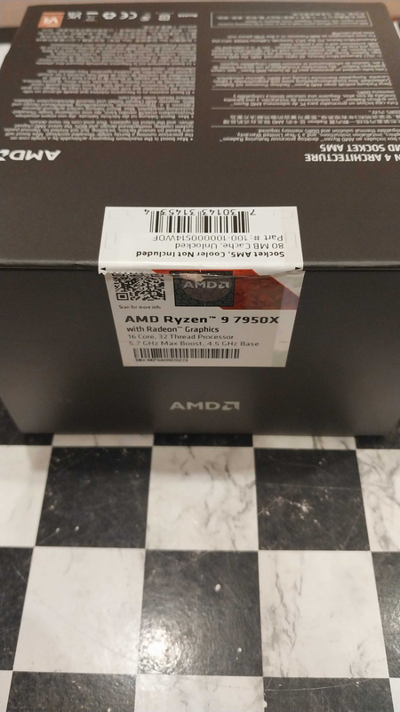 Open Box Процессор AMD Ryzen™ 9 7950X. Сокет AM5. Box из США.