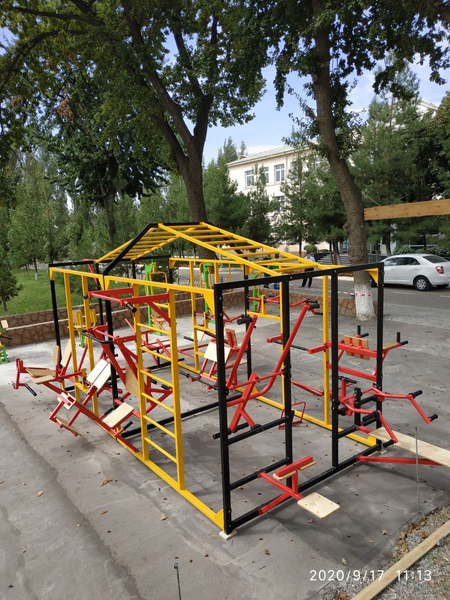 Уличный спортивный комплекс 