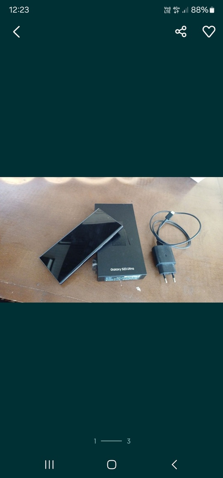 Samsung S 23 ultra 12/ 256