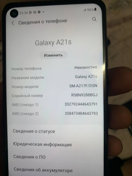 A21s sotiladi 800000som