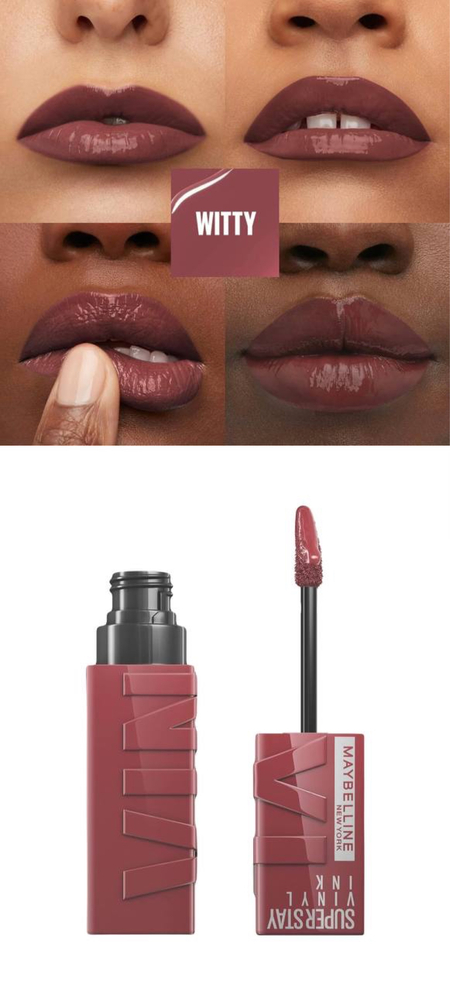 Жидкая помада для губ «Maybelline» (Super Stay Vinyl Ink)