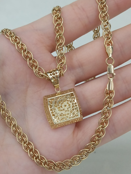 Цепочки золотые 585 пробы