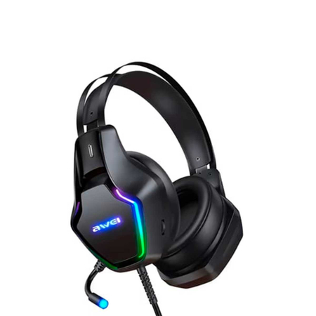 Игровые проводные наушники Awei GM-1 + Доставка + Гарантия.