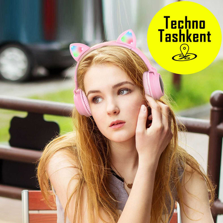Беспроводные наушники HOCO W27 Cat Ear (Garantiya) (Dostavka Bor)