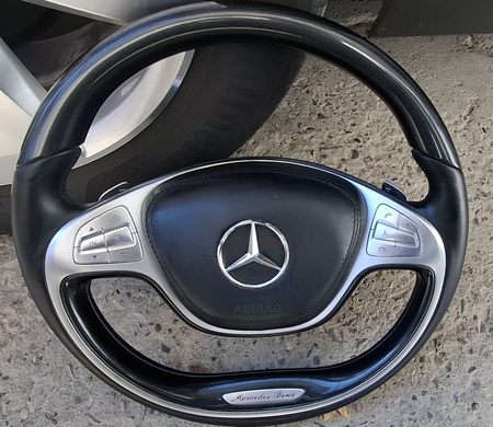 Продам оригиналный анатомия рул от Mercedes benz 222 стояло на жентре