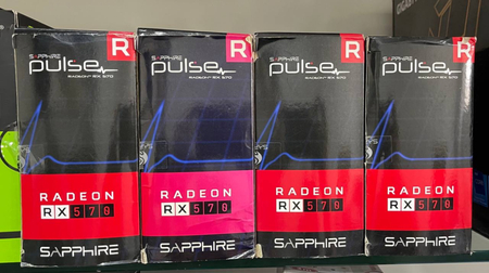 Saphire pulse Rx570 8Gb ideal sastyana karopka dok bor 3ta