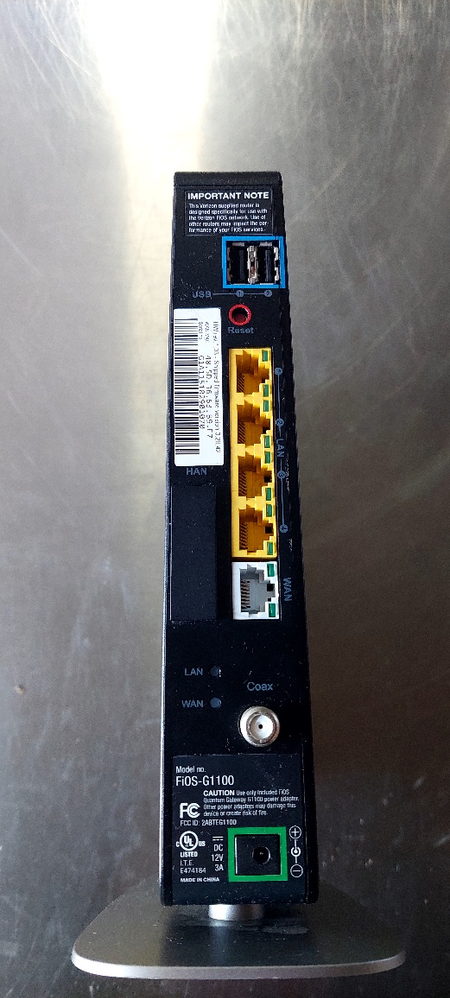 Wifi Router Verizon FiOS-G1100
