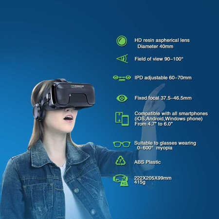 +ДОСТАВКА! SHINECON 3D очки виртуальной реальности VR с пультом
