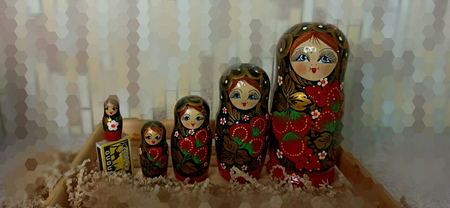 матрешка деревянные