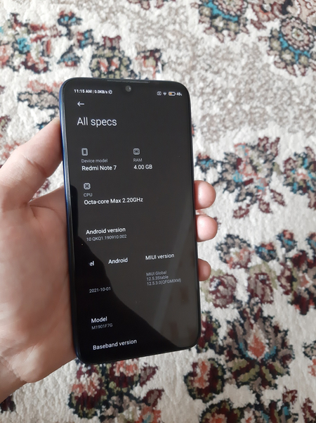 Redmi note 7 64GB ideall